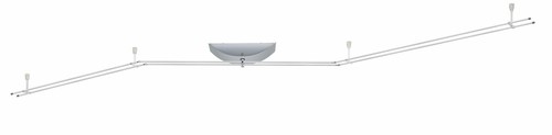 Paulmann Système de Rails 2Easy Base 105 Chrome Mat 230/12V 105VA Métal ...