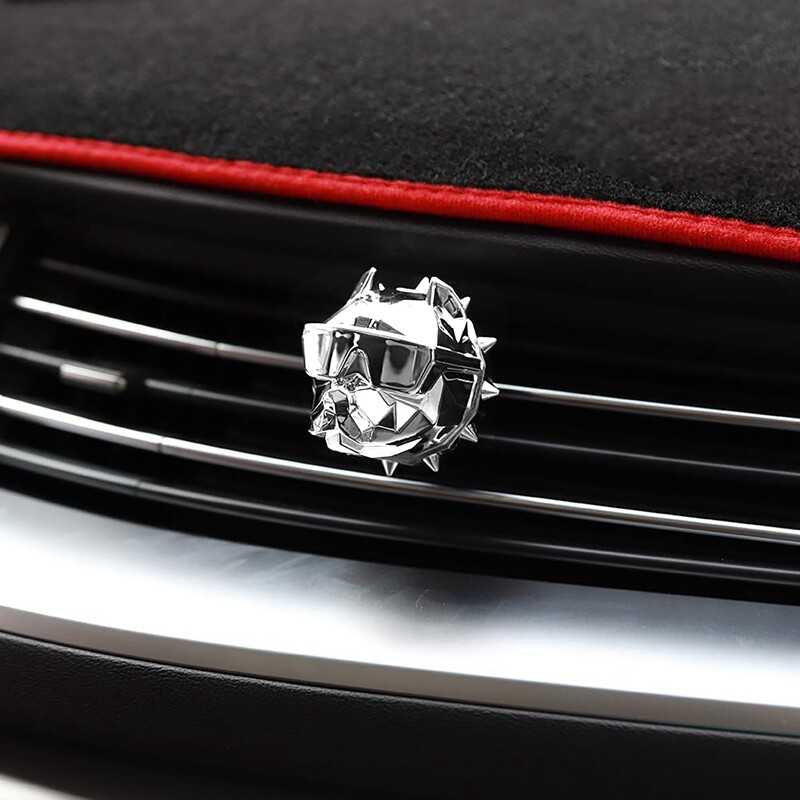 Bulldog Air Freshener Car Perfume Car Decoration Auto Geur Clip ...