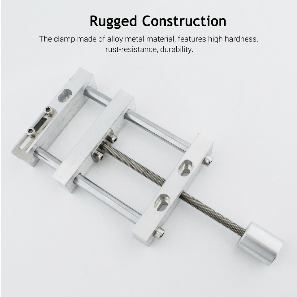 3.5 Inch Mini Drill Press Vise Metal Bench Vise Table Flat Clamp | eBay