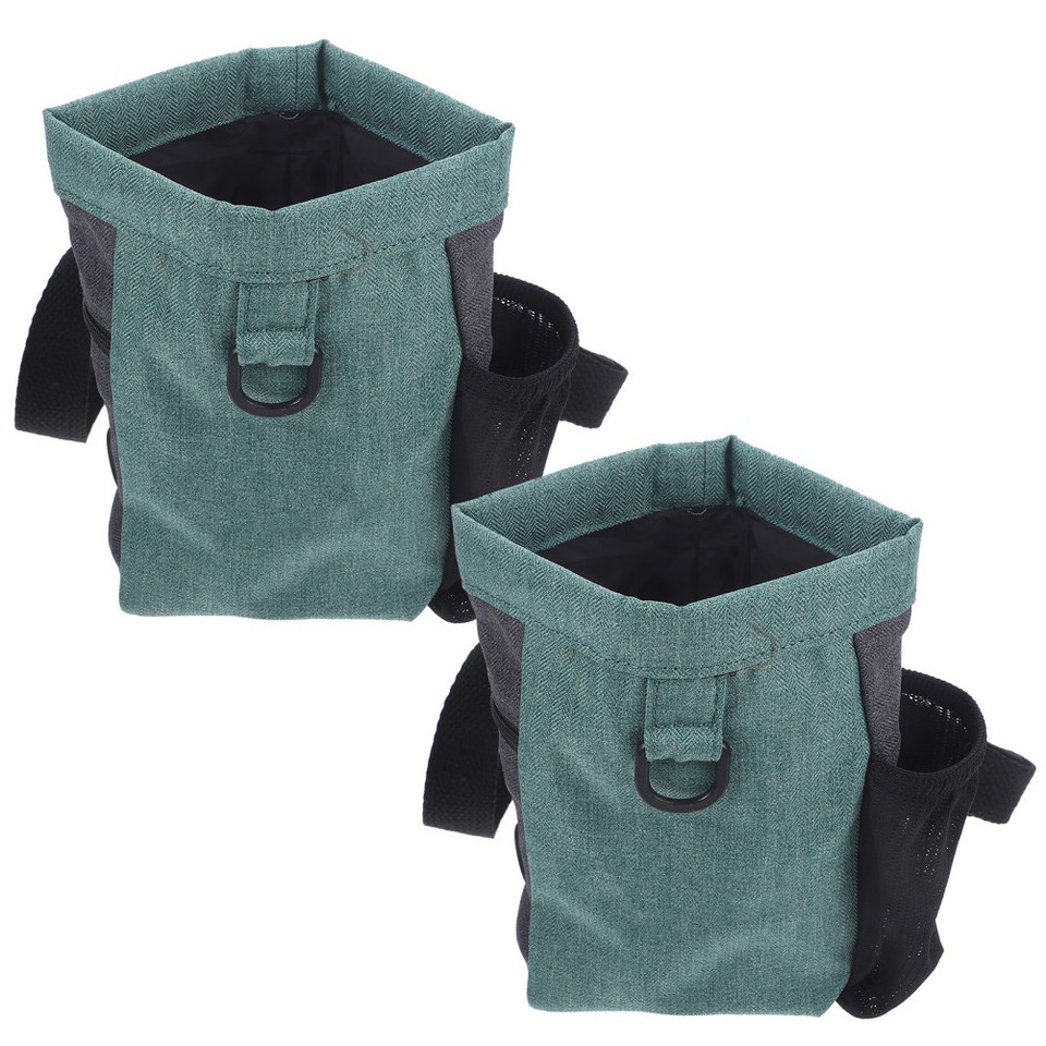 2pcs Dog Puppy Walking Bag Oxford Cloth Pouch Dog Training Pouch for ...