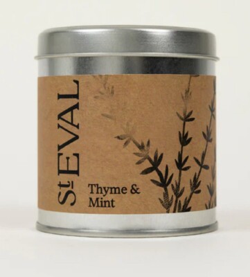 St Eval "Thyme & Mint" Scented Candle in a Tin | eBay UK