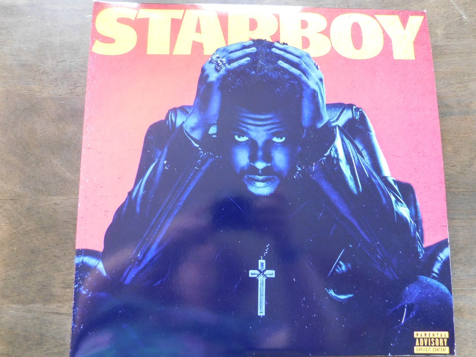 The Weeknd Starboy Vinyl Blue Album Record Target Limited Edition 2 LP ...