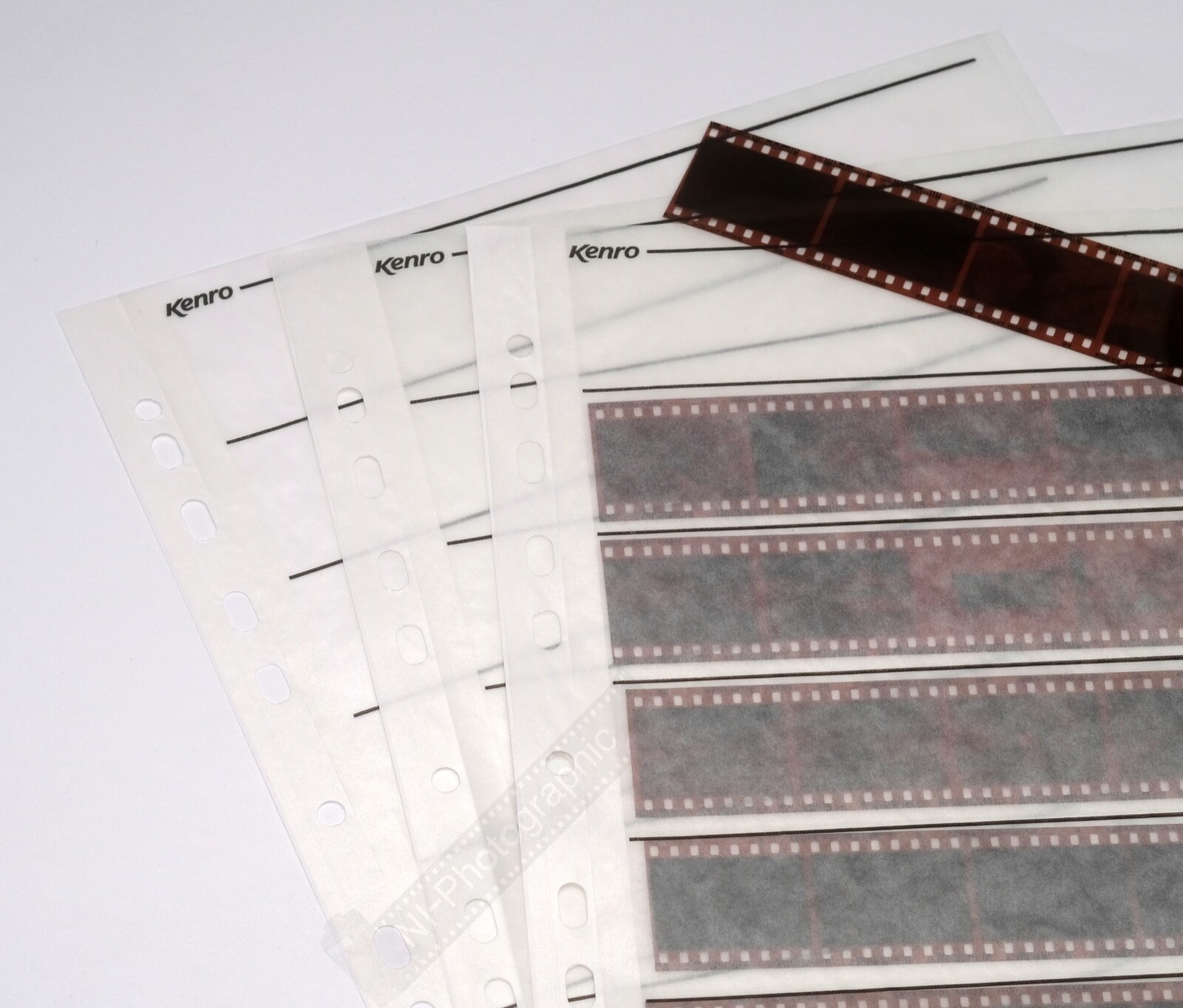 Kenro Negative Storage Pages for 35mm Pack of 10 Sheets Translucent ...