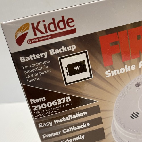 KIDDE i12020 120V AC BASIC SMOKE ALARM for sale online | eBay