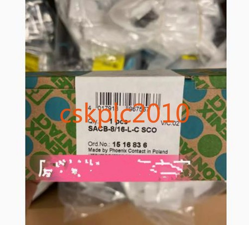 1PCS NEW IN BOX Phoenix Sensor/actuator junction box SACB-8/16-L-C SCO ...