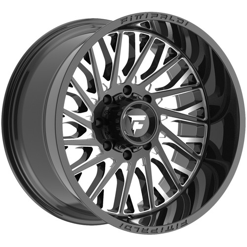 Fittipaldi Off-Road FA08BM 24x10 8x170 -19mm Black/Milled Wheel Rim 24 ...