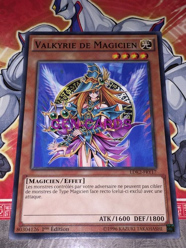 Yu Gi Oh VALKYRIE MAGICIAN LDK2-FRY17 Card | eBay