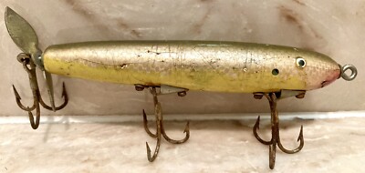 Vintage Wood Heddon Torpedo Fishing Lure, 5 1/2 Inch | eBay