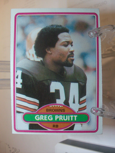 1980 Topps Football Card #150 Greg Pruitt (93624) | eBay