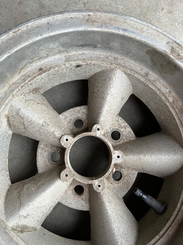 2 International Dragmaster 14x6 4.75” 5 Spoke Mag Wheels GM Chevelle ...