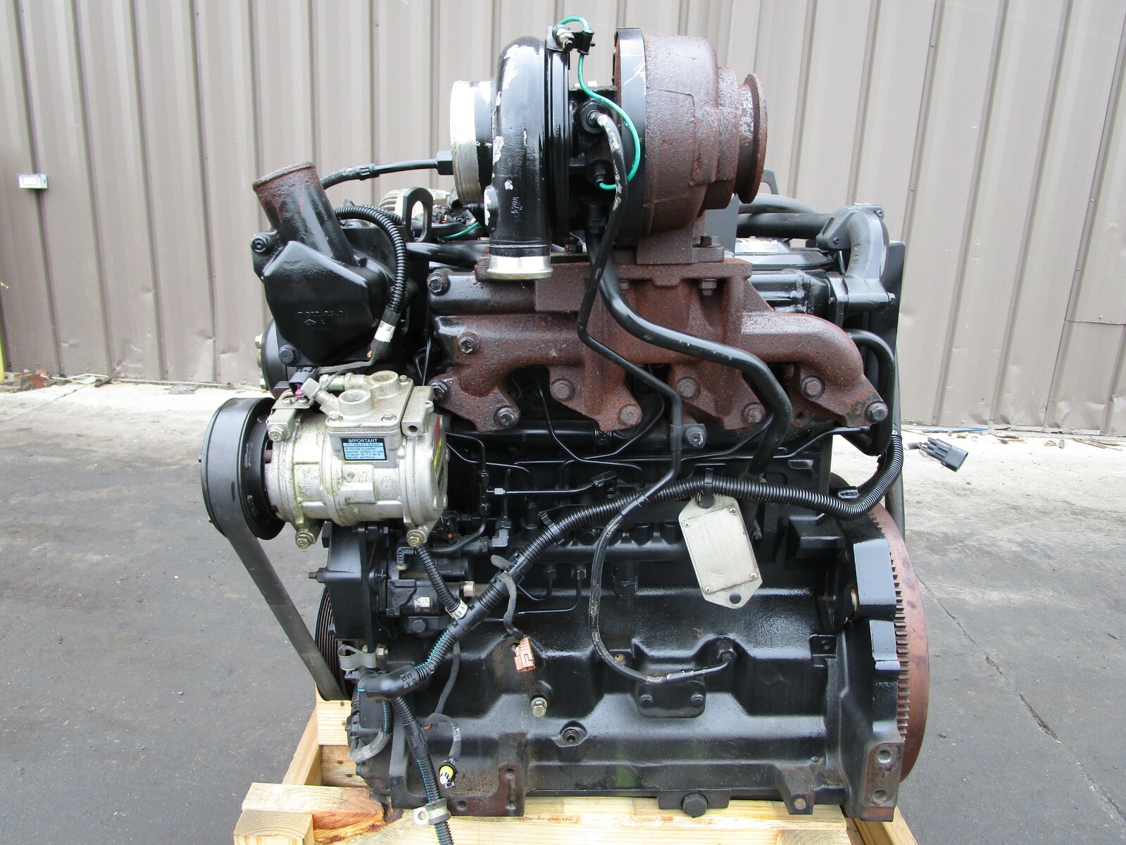 GOVERNMENT SURPLUS JOHN DEERE 4045T COMMON RAIL DIESEL ENGINE | eBay