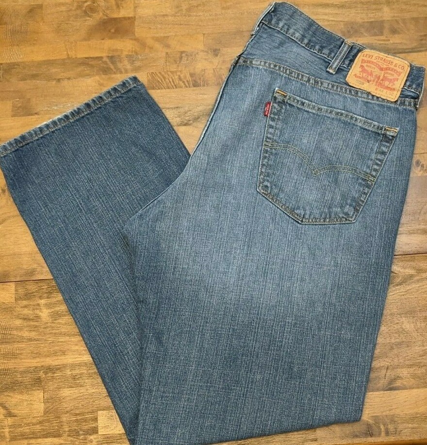 LEVI'S 559 RELAXED FIT STRAIGHT LEG DISTRESSED JEANS … - Gem