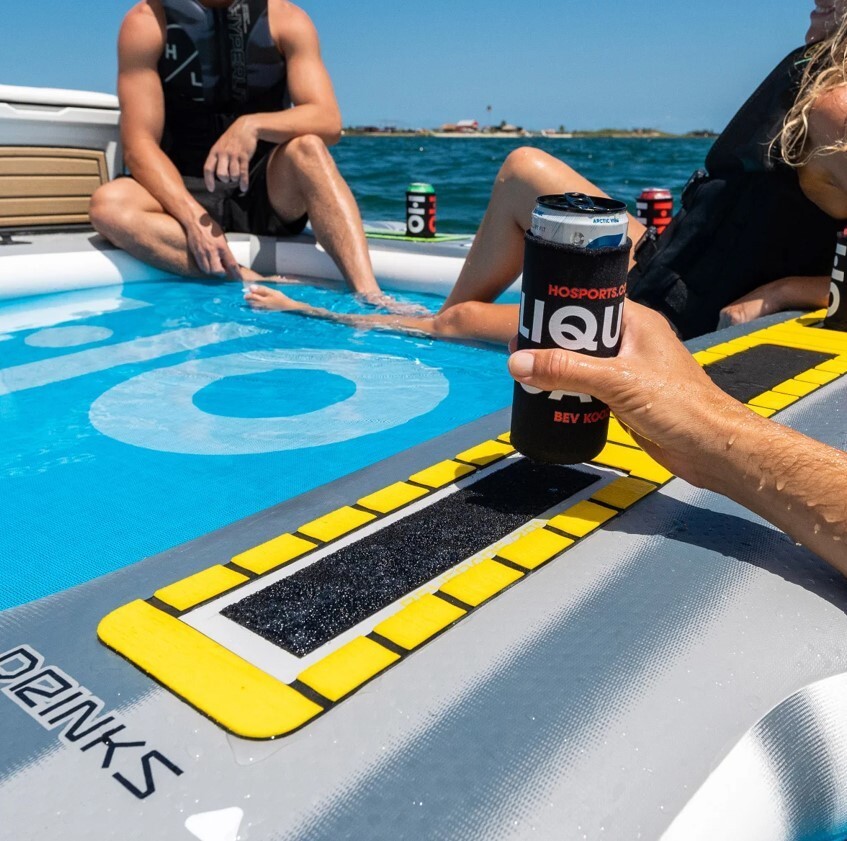 8 Person Inflatable Floating Party Island Lounge Large Lake Raft Float ...