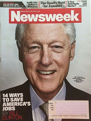 BILL CLINTON June 27, 2011 NEWSWEEK Magazine | eBay