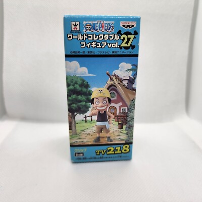 One Piece World Collectible Figure WCF Vol 27 TV 218 Usopp Japan Import ...