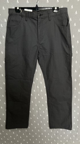 Dickies Carpenter Work Pants Mens 32x32 Gray Canvas Skater Utility Loop ...