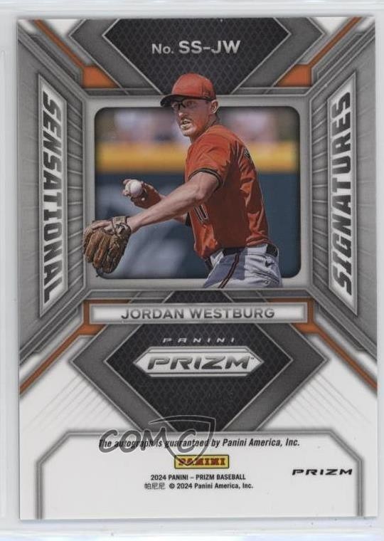 2024 Prizm Sensational Signatures Pulsar /199 Jordan Westburg Rookie ...