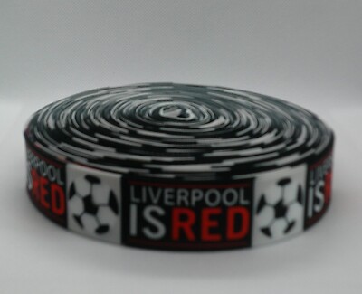 CHARACTER RIBBON - LIVERPOOL IS RED | eBay UK