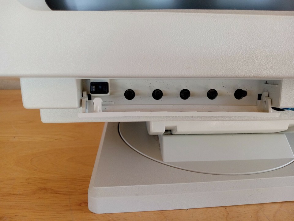 IBM PS/1 CRT Monitor Computer monitor vintage Powers on For parts | eBay