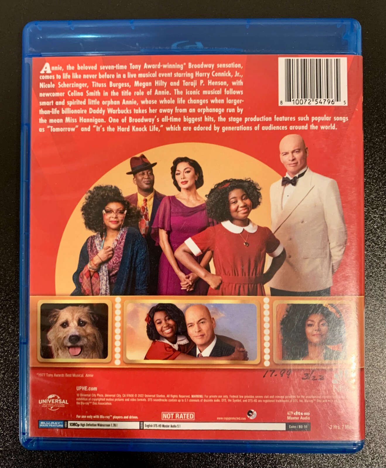 Annie 2022 Dvd Cover