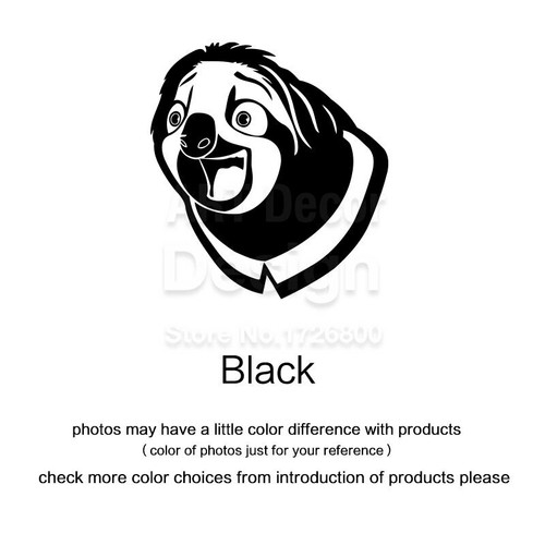 Zootopia Flash laughing Scene vinyl wall sticker sloth home decor wall ...