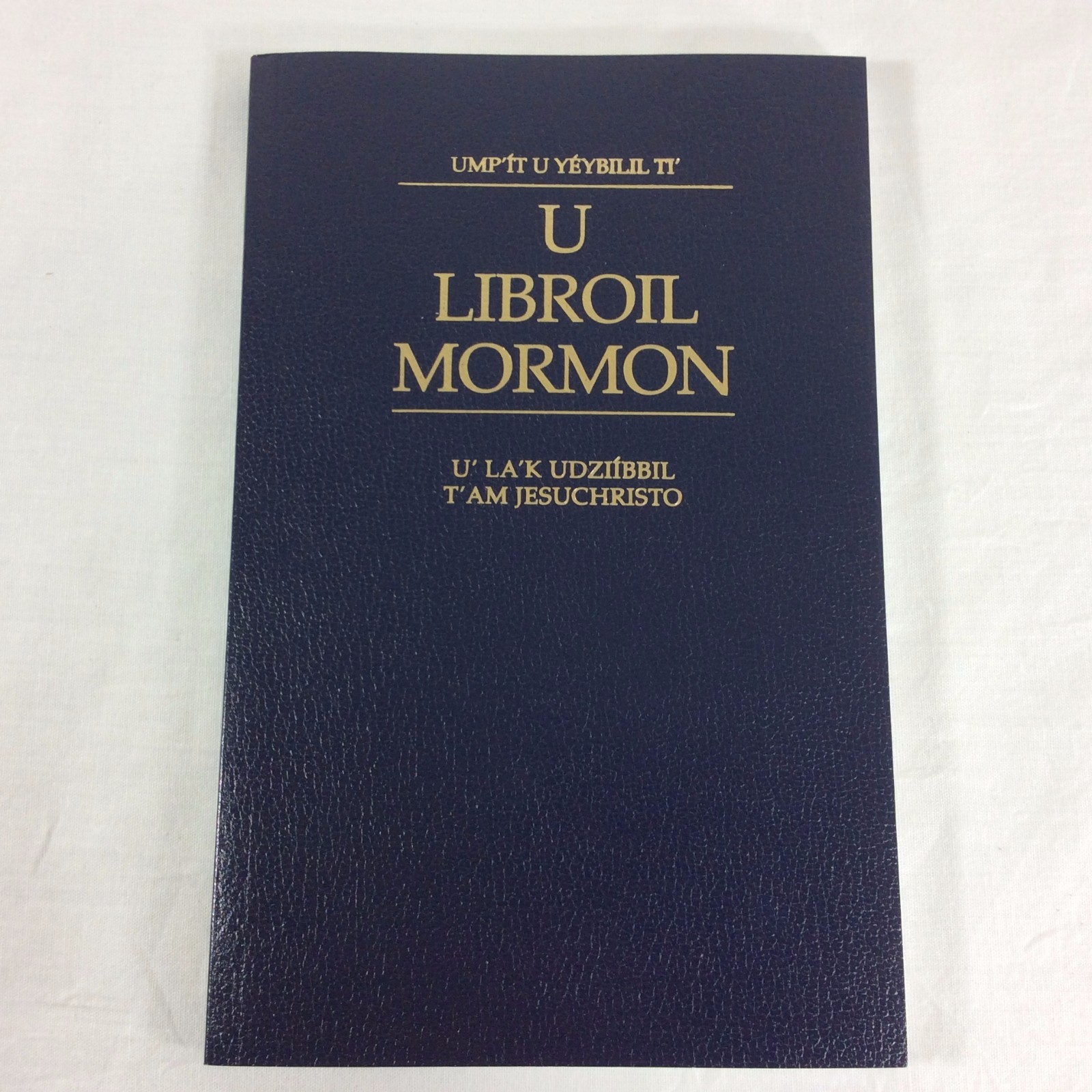 U Libroil Mormon Maya Translation Book Of Mormon Language LDS Mayan ...