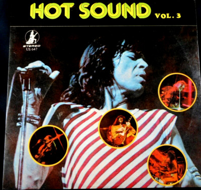 HOT SOUND Vol 3 LP ROLLING STONES Uriah Heep RAINBOW Aerosmith BEE GEES ...
