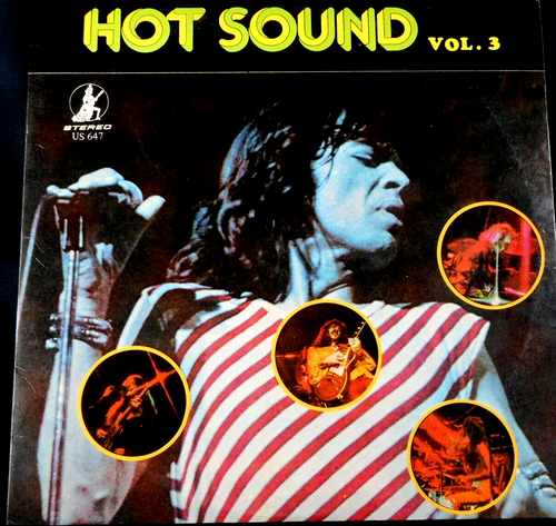 HOT SOUND Vol 3 LP ROLLING STONES Uriah Heep RAINBOW Aerosmith BEE GEES ...