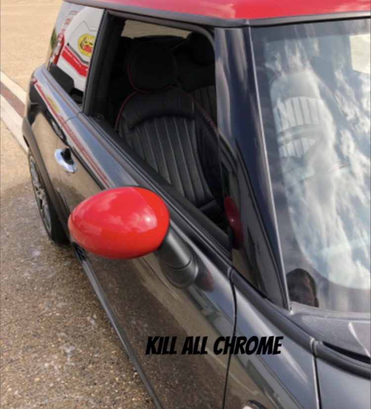 MINI GEN 2 MATT BLACK BELT LINE KIT R56 R55 R58 R59 Window Trim Vinyl ...