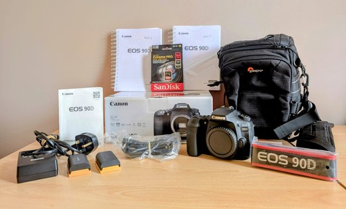 Canon EOS 90D Digital SLR Camera + extras | eBay UK
