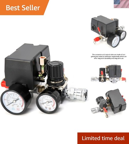 Portable Pressure Control Valve for 90-120 PSI Air Compressors - Easy ...