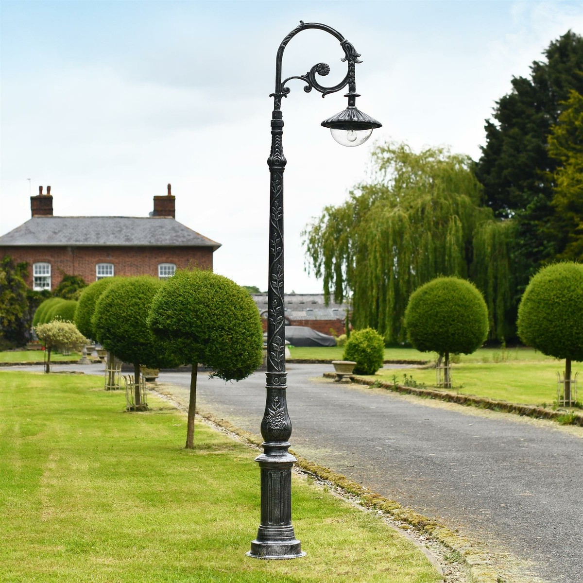 Wrought Iron Outdoor Lamp Posts