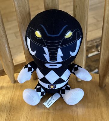 Black Power Rangers Plush Toy Factory Doll Figure Saban's Hasbro ...
