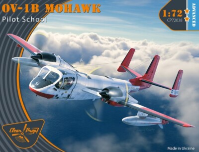 Clear Prop 72038 OV-1B Mohawk "Pilot School" Plastic model aircraft 1/ ...