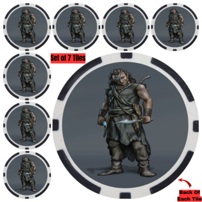 Bandit Tile Miniatures (7) - For Table Top RPG's Like D&D/Pathfinder | eBay