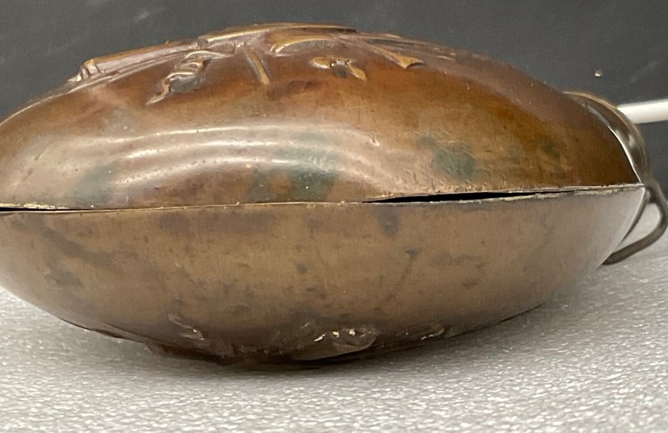 Antique N P Ames 1838 Peace Powder Flask with Eagle Black Powder Rifle ...