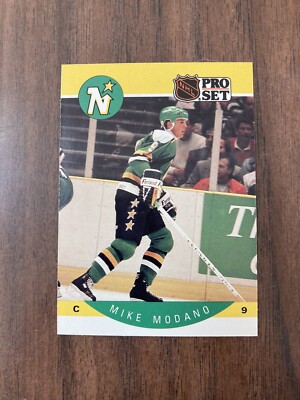 1990 PRO SET #142 MIKE MODANO Rookie Card | eBay