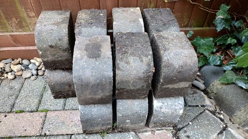 Block Paving Charcoal Grey Edging Collection only | eBay UK