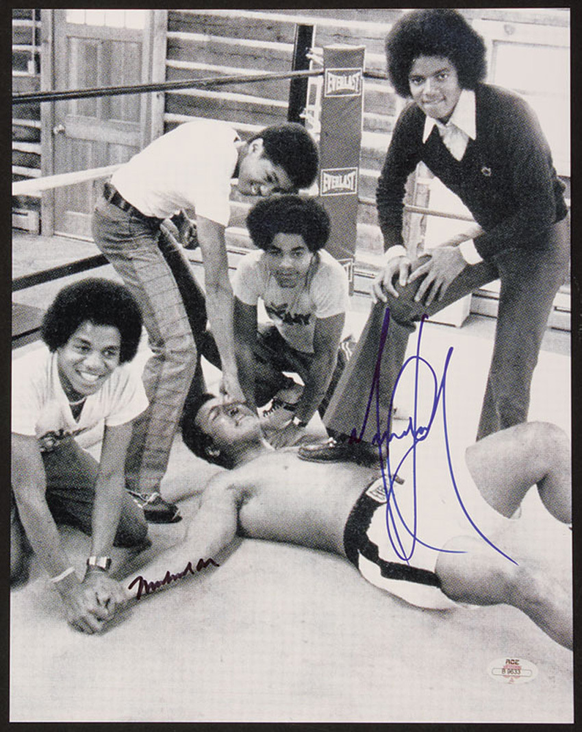 Mohammed Ali Et Michael Jackson Michael Jackson & Muhammad Ali The