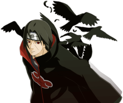 Itachis Crow Naruto