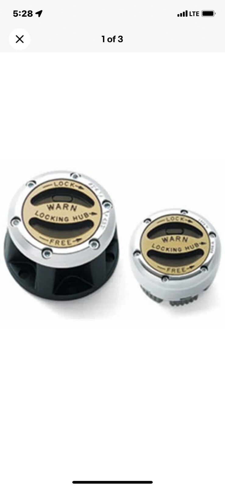 For 1960-1975, 1977-1997 Ford F250 Locking Hub Kit Warn 59387VW 1996 ...