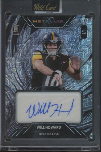 2025 Wild Card Metallix Will Howard 1/1 Auto Autograph RC Rookie | eBay