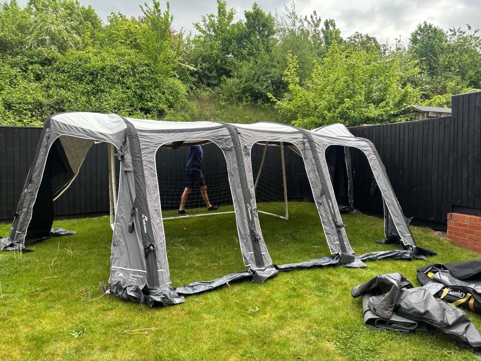 SunnCamp Air Volution Icon Air Full Touring Awning Caravan Size 15 ...