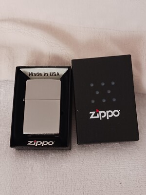 Zippo Classic Street Chrome Windproof Pocket Lighter 716184634787| eBay
