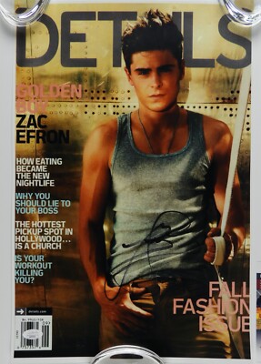 Zac Efron JSA Signed Autograph 12 x 18 Poster on Card Stock | eBay