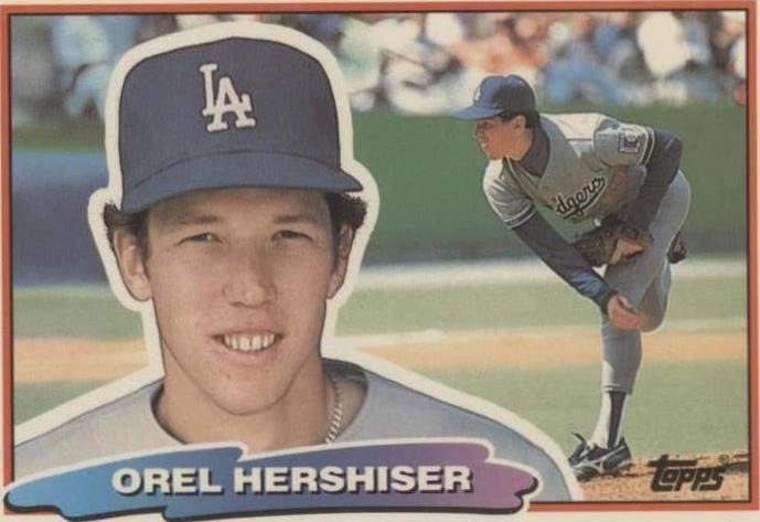 1988 Topps Big - Orel Hershiser #91 C* on Back for sale online | eBay