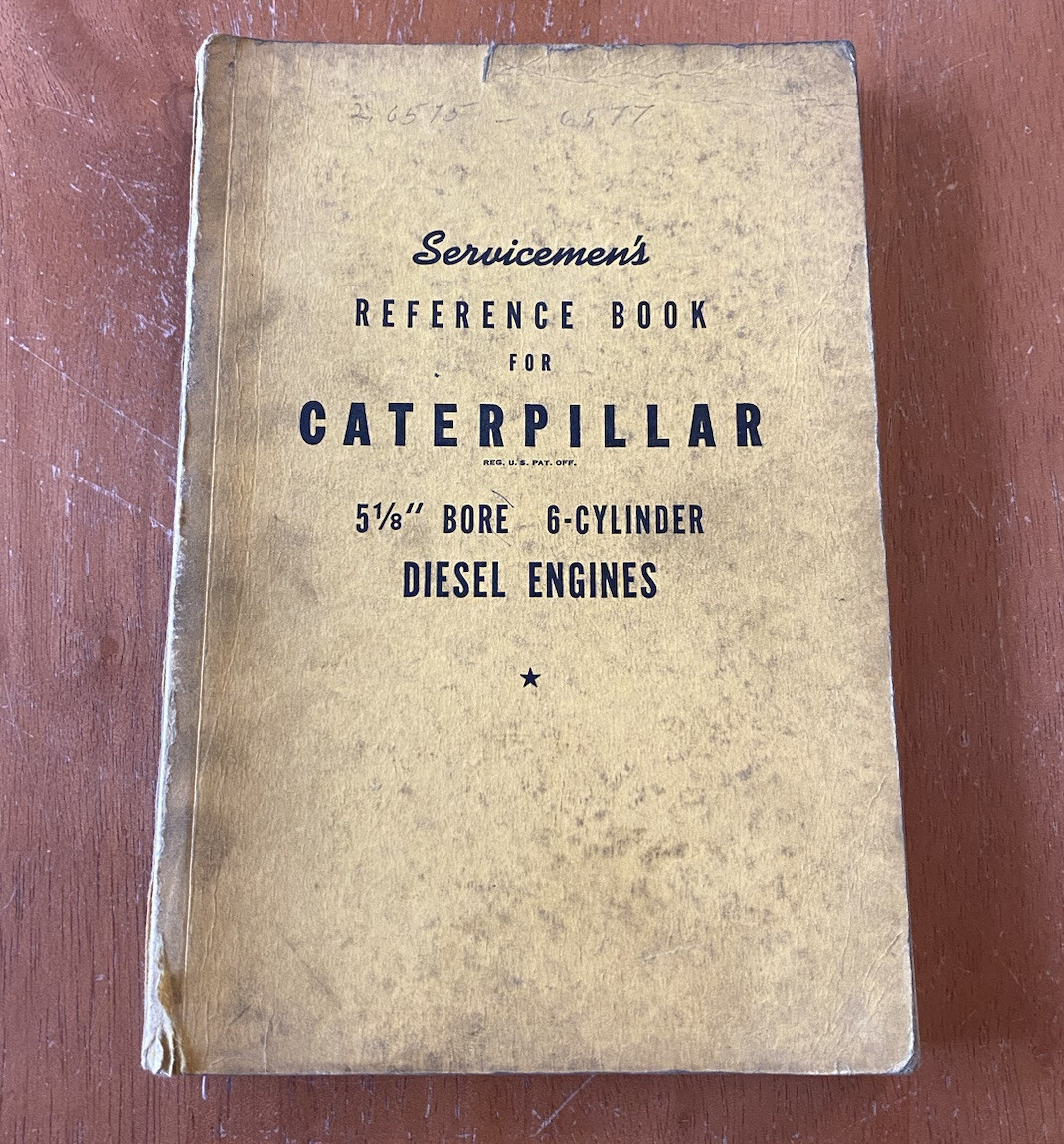 Caterpillar CAT Diesel Engine 5-1/8 Bore D337 D326 Servicemens ...