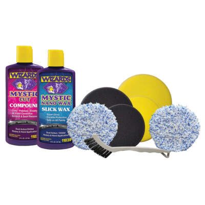 Wizard 12 DA Mini Polisher Scratch/Swirl Remover Kit (9 pc) 99123 | eBay