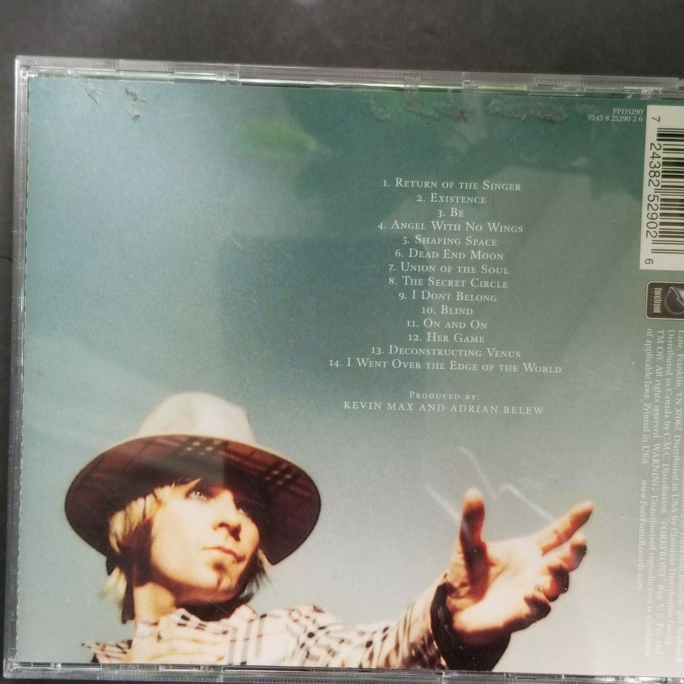 Stereotype Be Kevin Max of dc Talk CCM CD Forefront DEMO Tony Levin ...