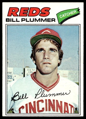 1977 Topps 239 Bill Plummer Cincinnati Reds Baseball Card | eBay